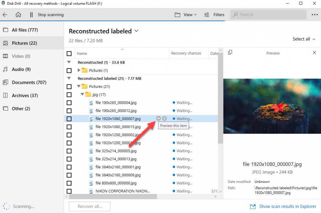 How to Recover Deleted JPEG Files from Windows 10 [5 Steps]