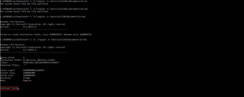 How to Recover Deleted Files Using Command Prompt [Windows 10]