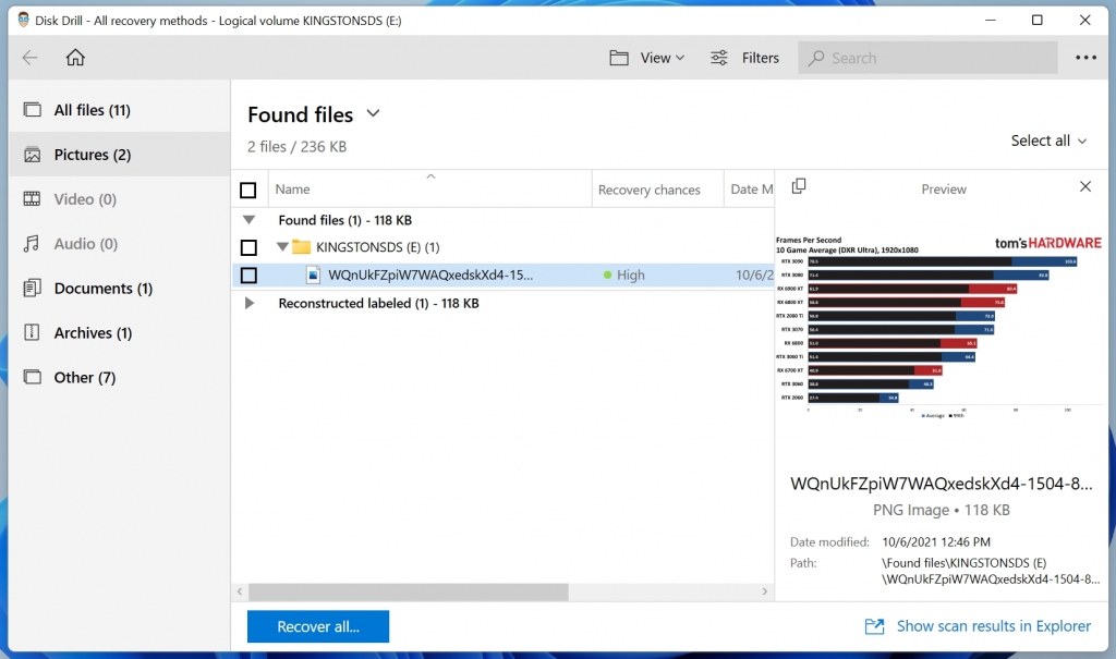 How to Recover Deleted PNG Files on a Windows Computer [2022]