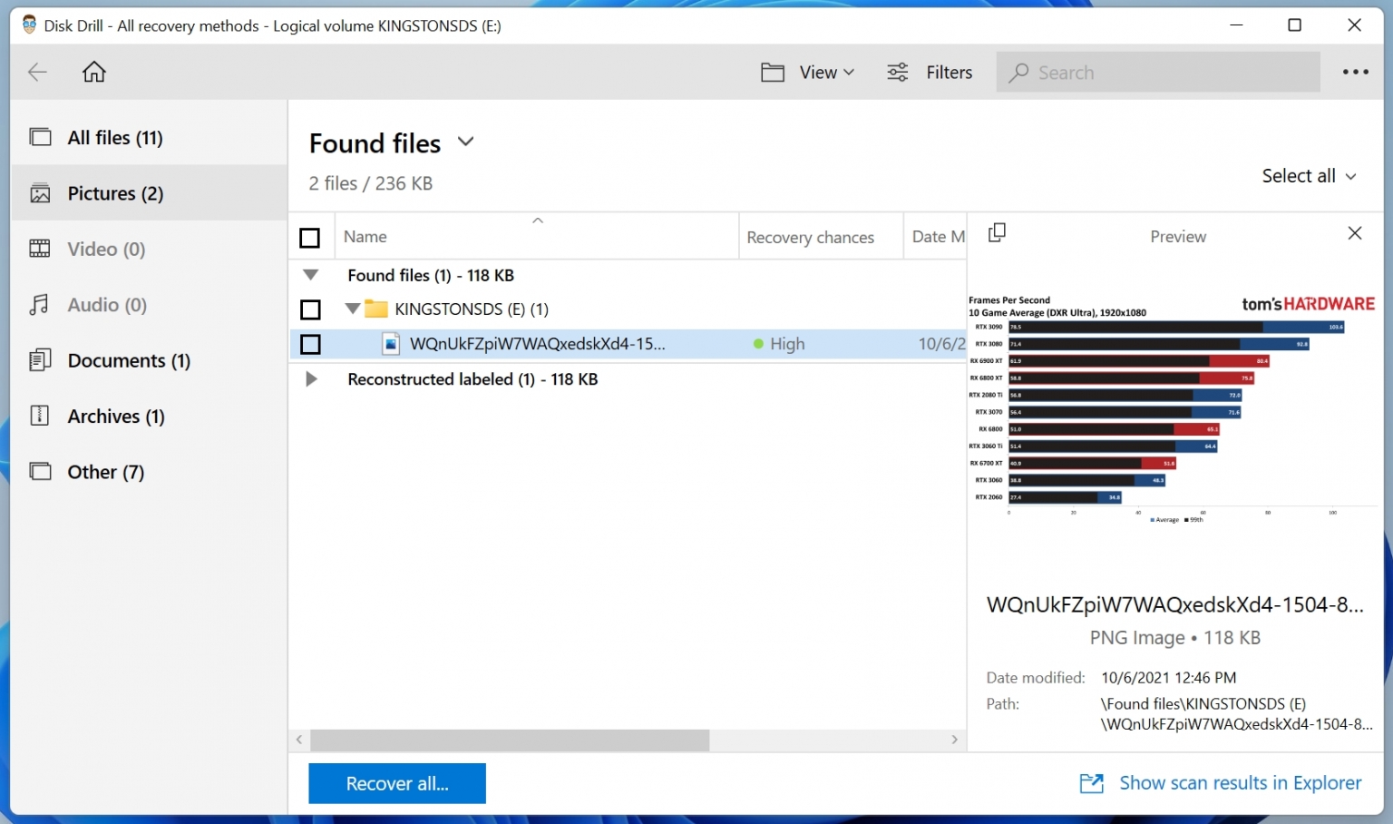 How to Recover Deleted PNG Files on a Windows Computer [2022]