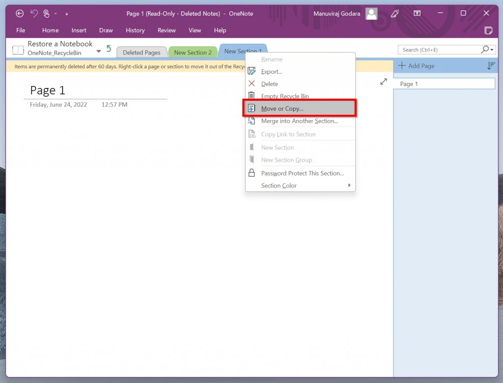 How To Recover Deleted OneNote Files On A Windows 7 Methods