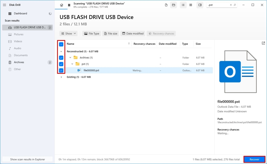 How to Recover Deleted Outlook .PST File on Windows [3 Methods]
