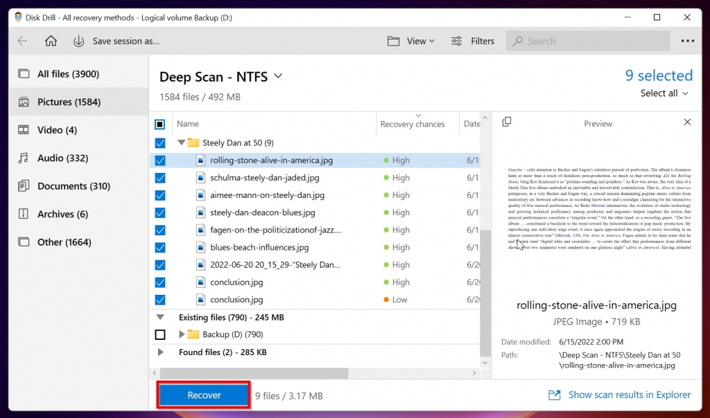How to Recover Files Deleted by Avast and Put into Virus Chest